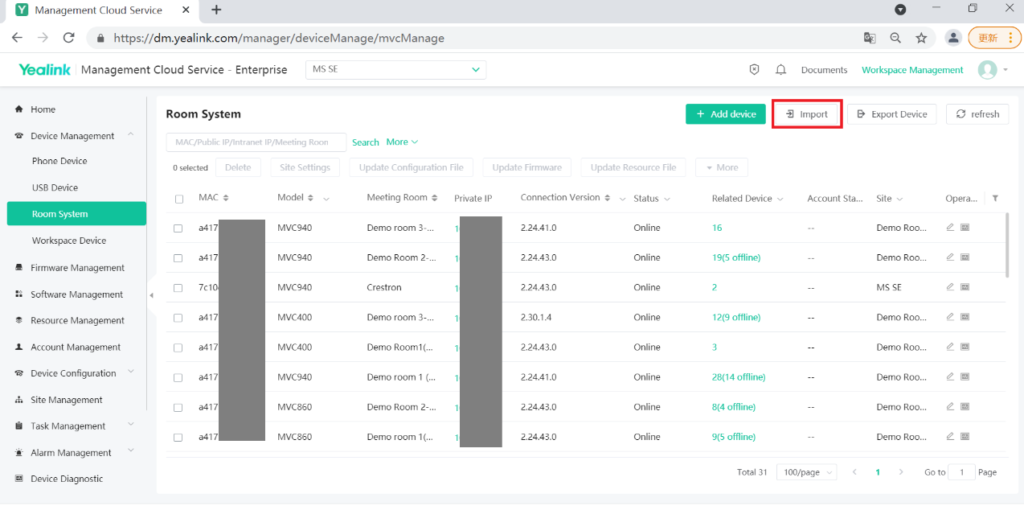 Yealink MVC Remote Configuration Guide - SOS Computers & Networks